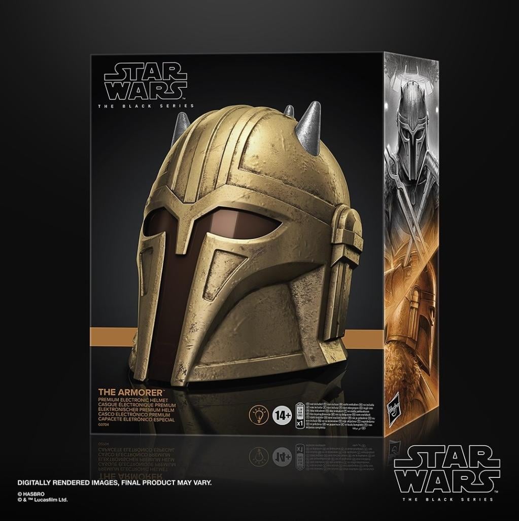 STAR WARS - Mandalorian - Electronic Helmet Black Series : ShopForGeek ...