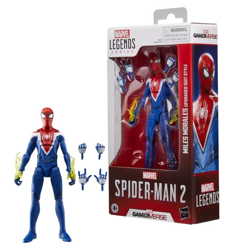 MARVEL - Miles Upgraded Suit "Gamerverse" - Fig. Legends Series 15cm ...