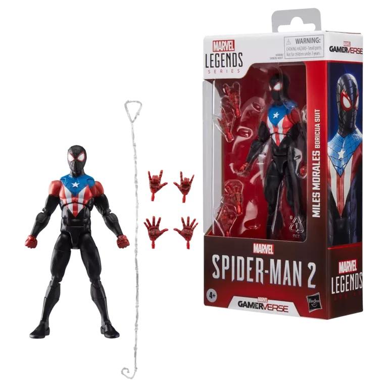 MARVEL - Miles Boricua Suit "Gamerverse" - Fig. Legends Series 15cm ...
