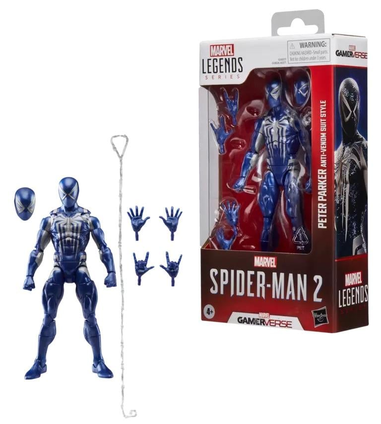 MARVEL - Peter Anti-Venom Suit "Gamerverse" - Fig. Legends Series 15cm ...