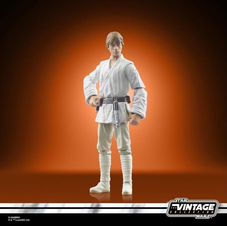 STAR WARS - Luke Skywalker - Figurine Series Vintage 10cm : ShopForGeek.com: Figurita Hasbro La ...