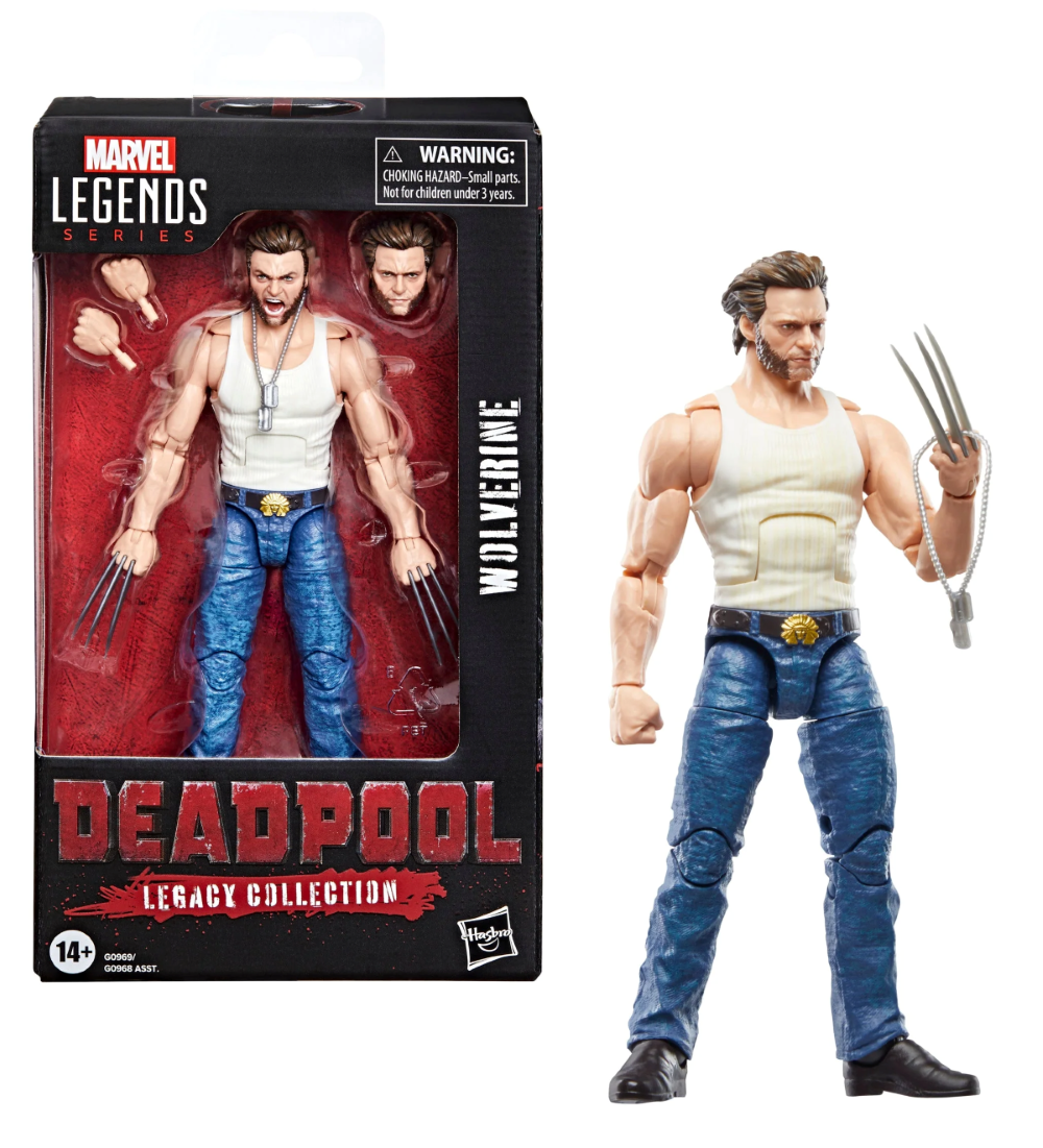 DEADPOOL LEGACY COLLECCTION - Wolverine - Figure Legend Series 15cm ...