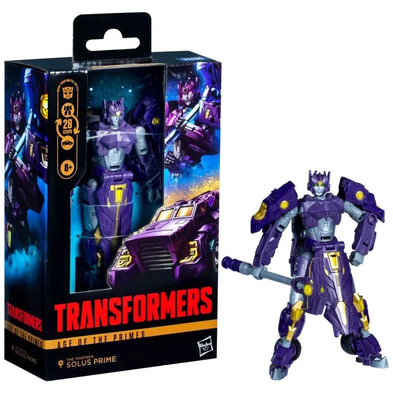 TRANSFORMERS - Solus Prime - Figure Age of the Primes Deluxe 14cm ...