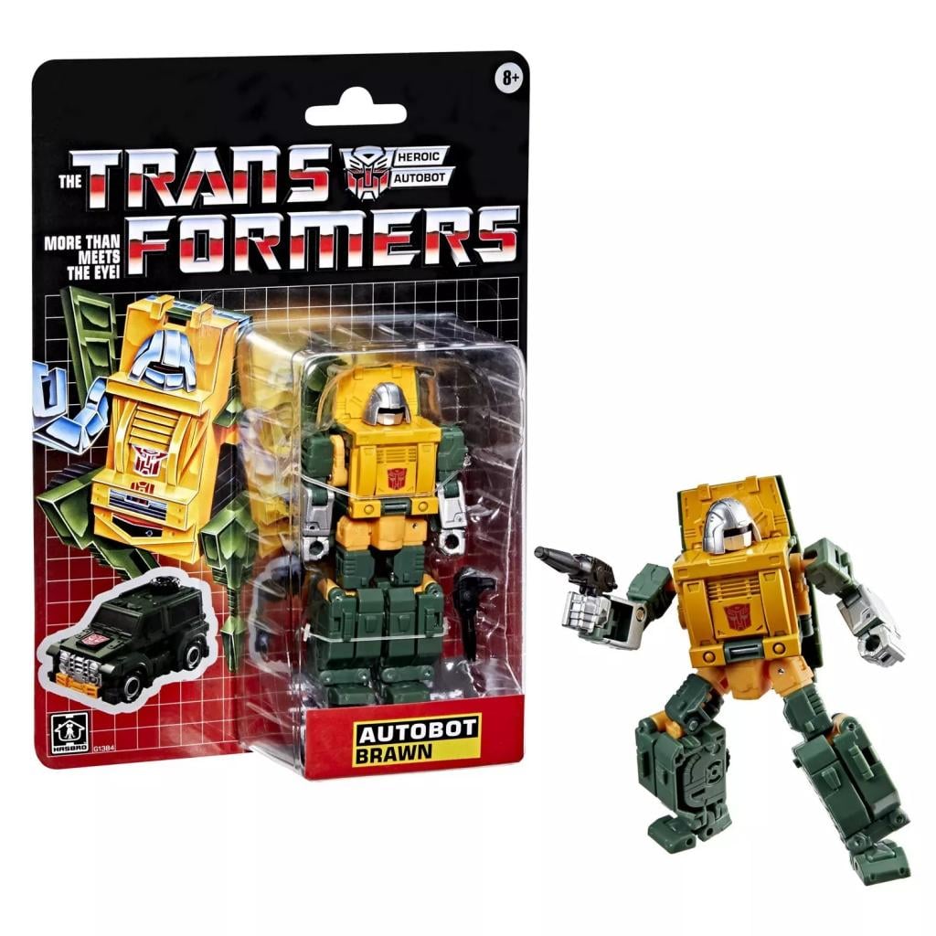 TRANSFORMERS - Autobot Brawn - Figure Retro G1 12.7cm : ShopForGeek.com ...