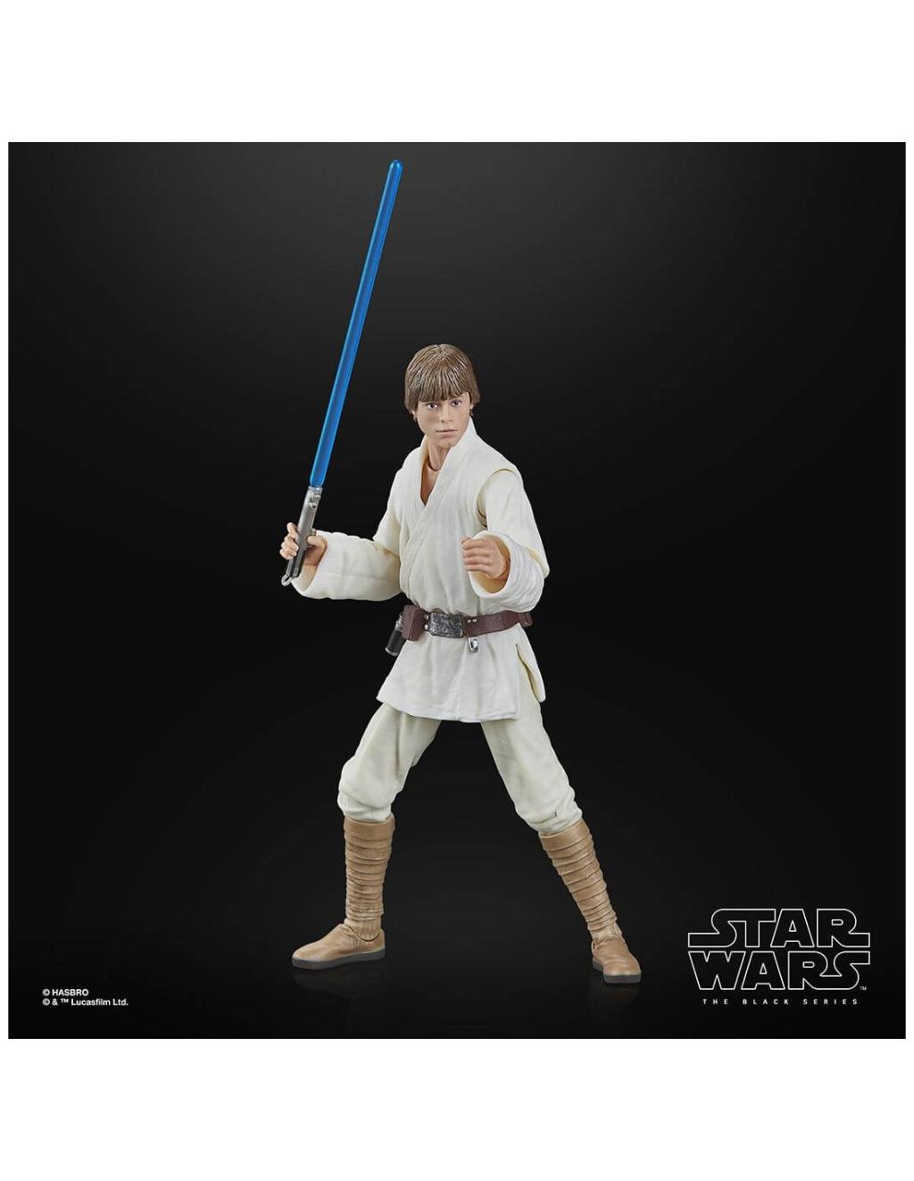 STAR WARS - Luke Skywalker - The Black Series Figure 15cm : ShopForGeek.com: Figurita Hasbro La ...