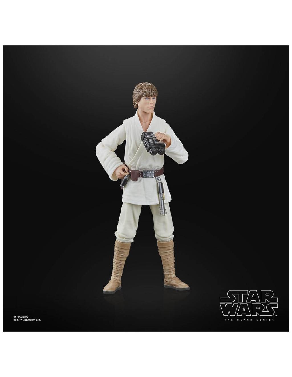STAR WARS - Luke Skywalker - The Black Series Figure 15cm : ShopForGeek.com: Figurita Hasbro La ...