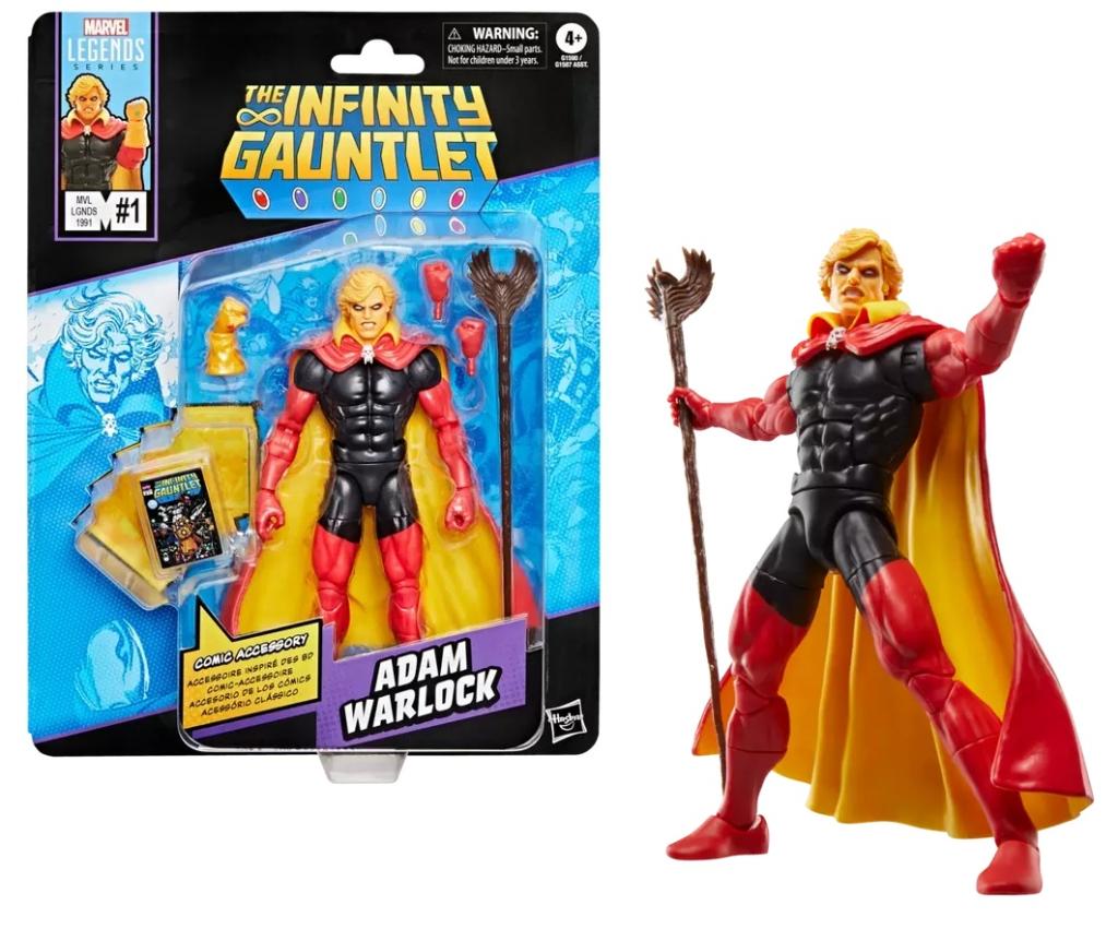 MARVEL - Adam Warlock - Figure Legends Series 15cm : ShopForGeek.com ...