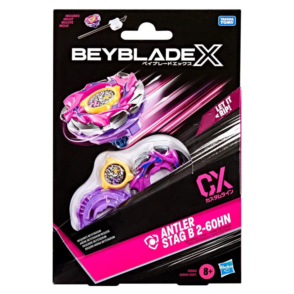 BEYBLADE X - Antler Stag B 2-60HN CX Starter Pack : ShopForGeek.com: Figurita Hasbro Manga