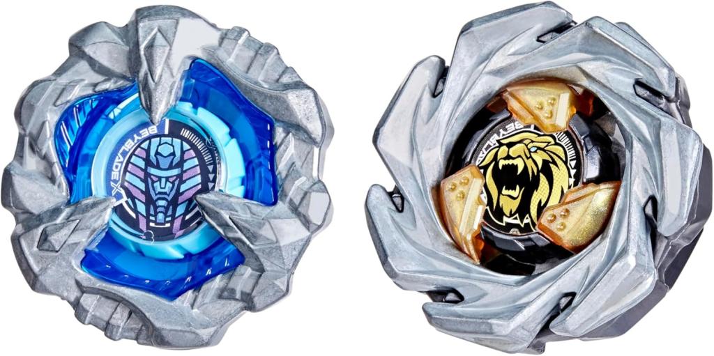 BEYBLADE X - Cowl Sphinx 1-80GF & Crest Leon 7-60GN Dual Pack ...