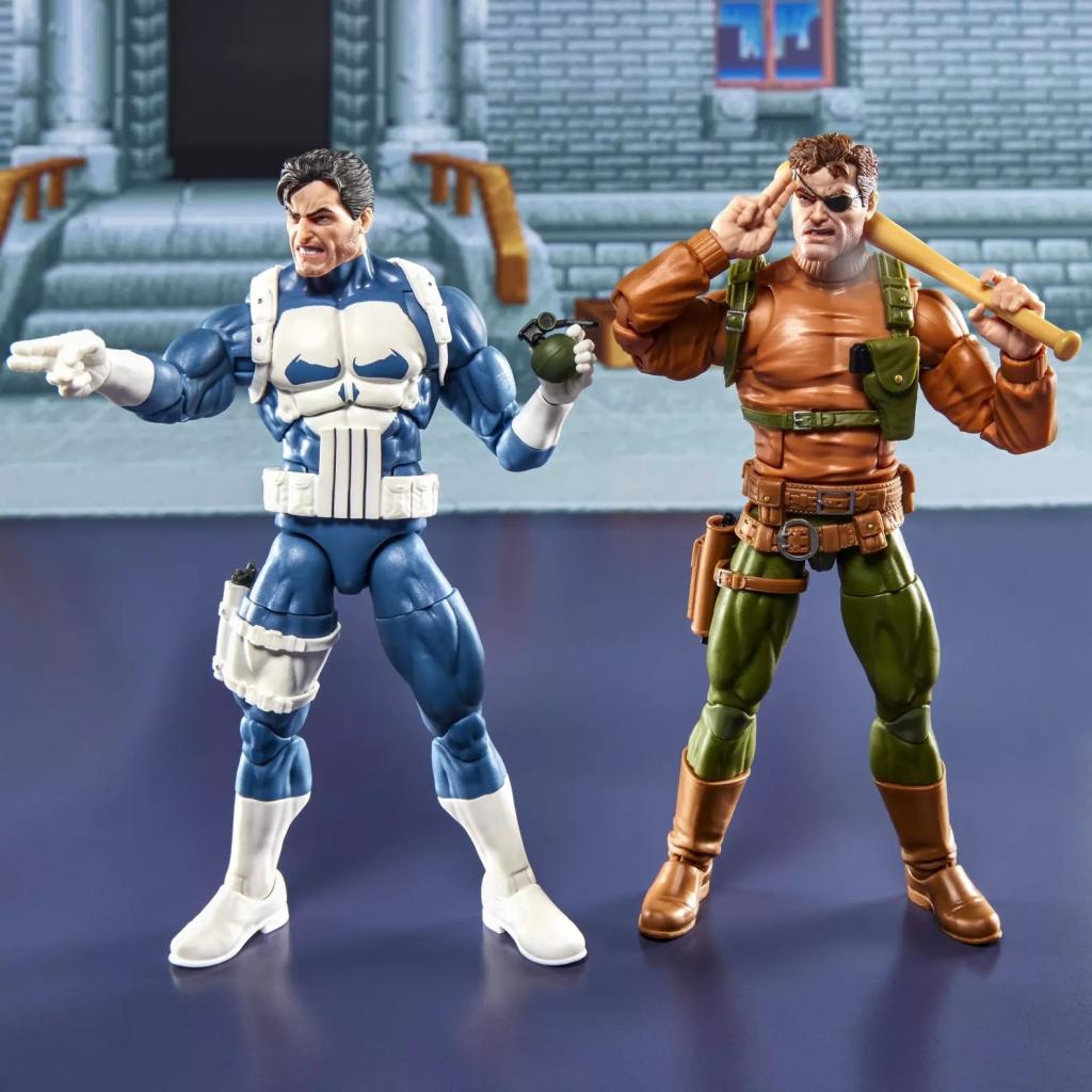 MARVEL - Punisher & Nick Fury "Gamerverse" - Fig. Legends Series 15cm ...