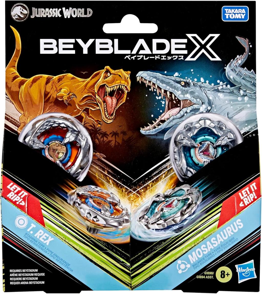 BEYBLADE X - T-Rex Mosasaurus : ShopForGeek.com: Figurines Hasbro Manga