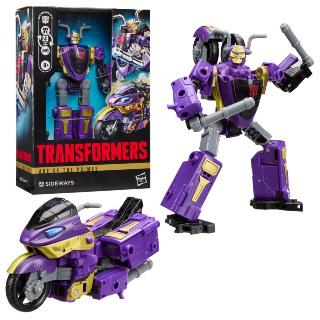 TRANSFORMERS - Sideways - Figure Age of the Primes 14.5cm : ShopForGeek ...