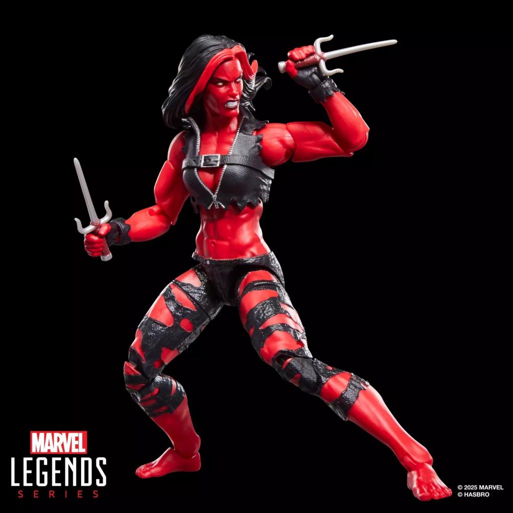 MARVEL - Red She-Hulk - Figure Legends Series 15cm : ShopForGeek.com: Figurita Hasbro Marvel