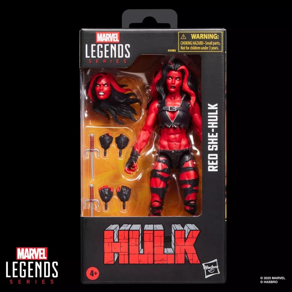 MARVEL - Red She-Hulk - Figure Legends Series 15cm : ShopForGeek.com ...