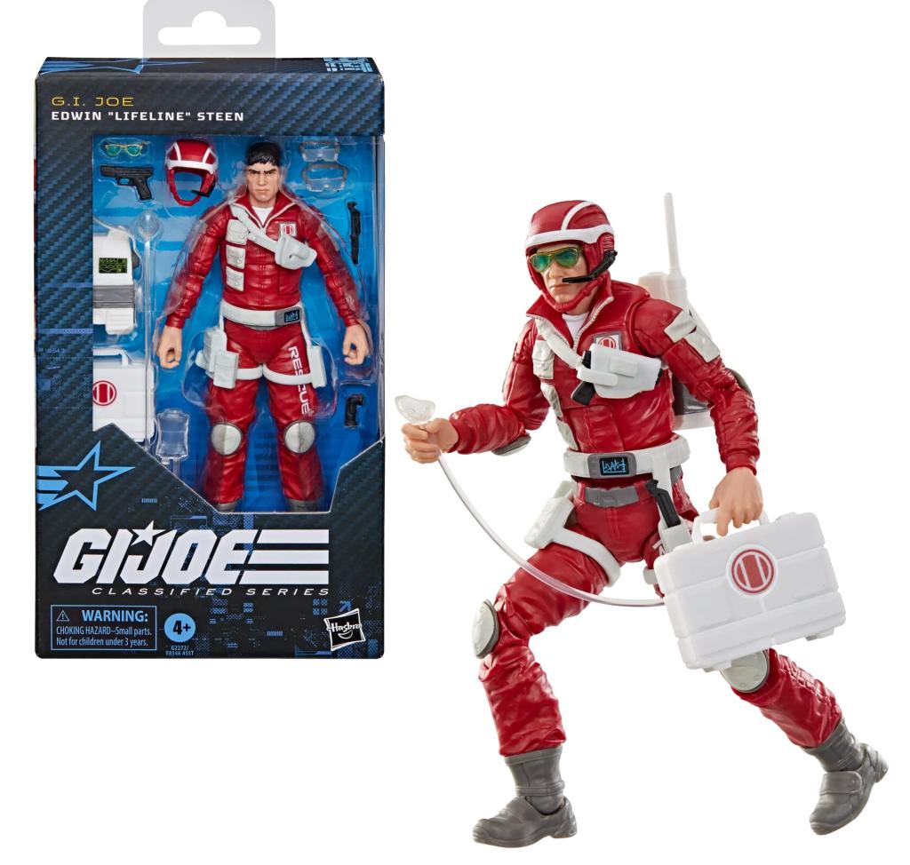 G.I. JOE - Edwin "Lifeline" Steen - Figure Classified Series #186 15cm ...