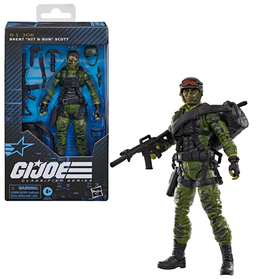 G.I. JOE - Bren "Hit & Run" Scott - Figure Classified Series #188 15cm ...