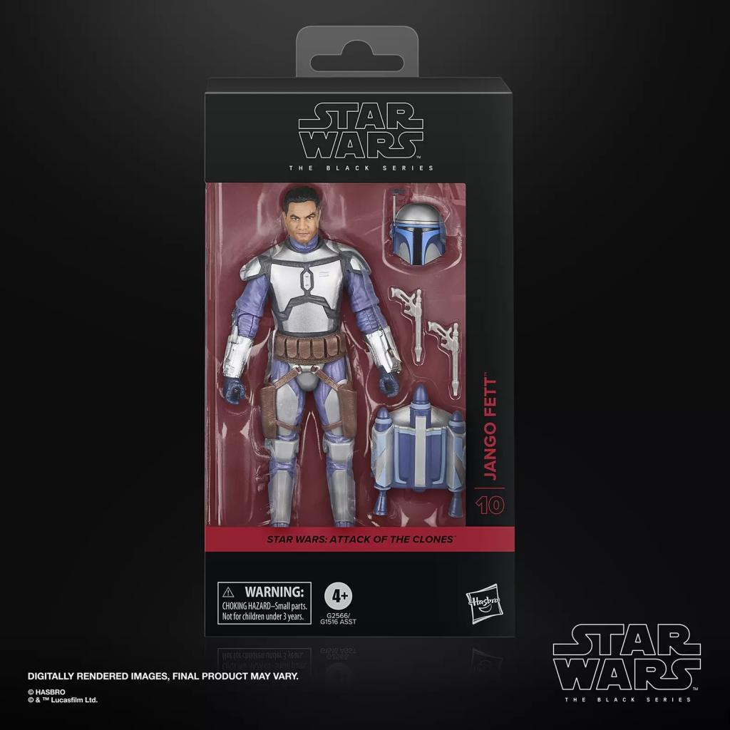 STAR WARS 2 - Jango Fett - Figurine Black Series 15cm : ShopForGeek.com ...