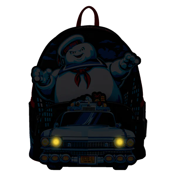 GHOSTBUSTERS - Stay Puff Chasing - Mini Backpack LoungeFly ...
