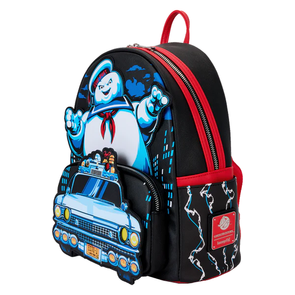 GHOSTBUSTERS - Stay Puff Chasing - Mini Backpack LoungeFly ...