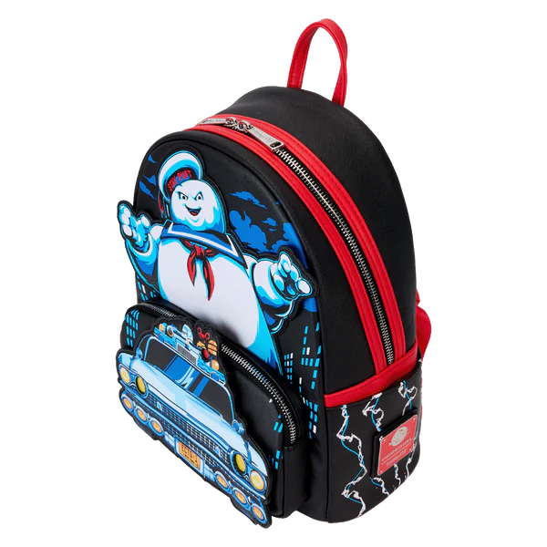 GHOSTBUSTERS - Stay Puff Chasing - Mini Backpack LoungeFly ...