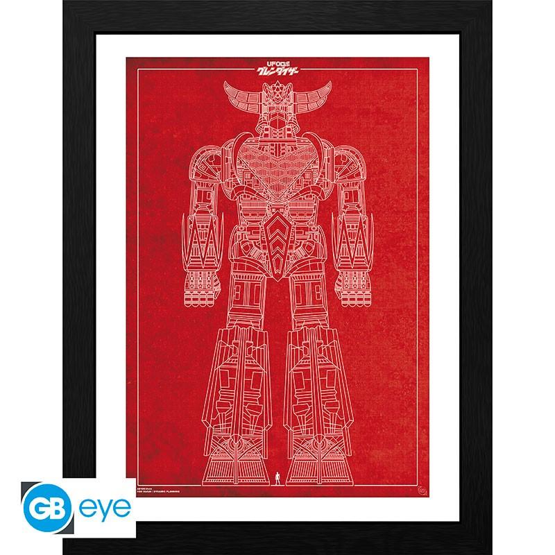 GOLDORAK - Plans of Goldorak - Collector Print '30x40cm' : ShopForGeek ...