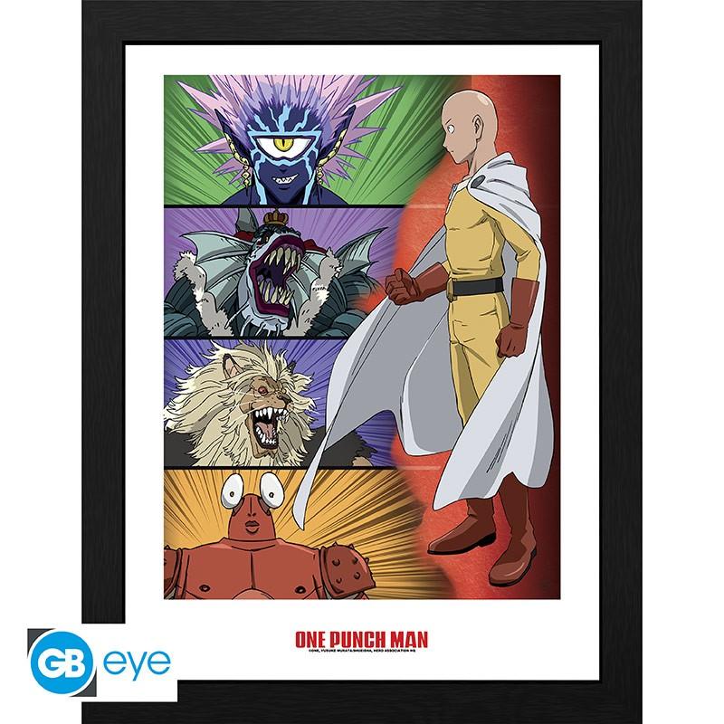ONE PUNCH MAN - Collector Print 30X40 - Scale of the villains ...
