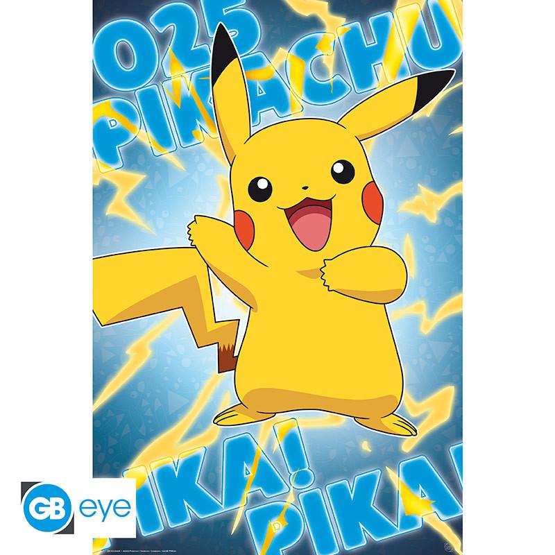 POKEMON - Pikachu - Poster 91x61cm : ShopForGeek.com: Poster GB Eye Pokemon
