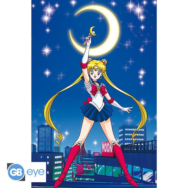SAILOR MOON - Sailor Moon - Poster 91x61cm : ShopForGeek.com: Poster GB ...
