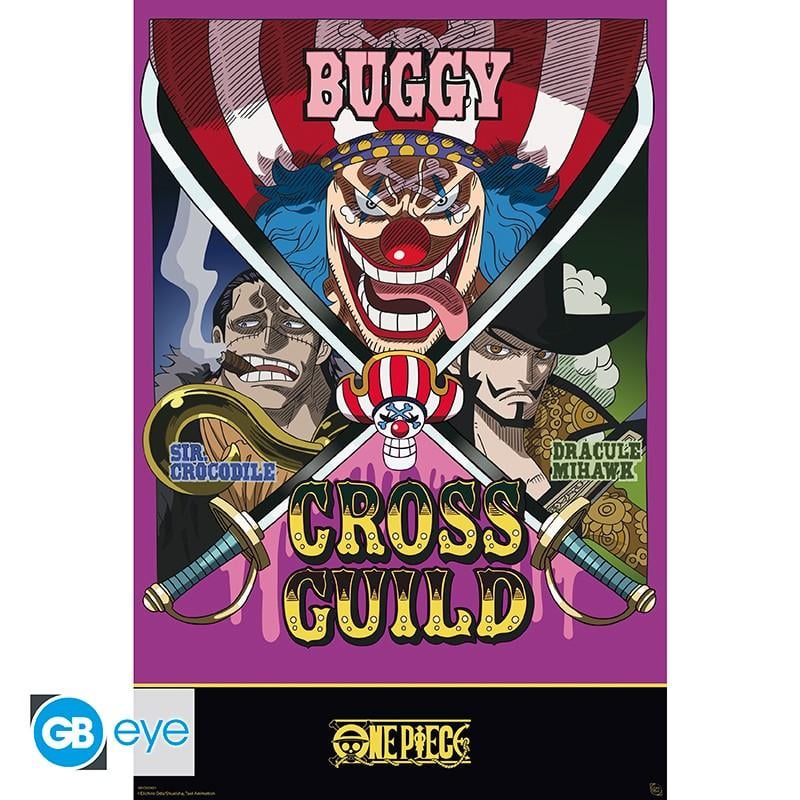 ONE PIECE - Cross Guild - Poster 91x61cm : ShopForGeek.com: Poster GB ...