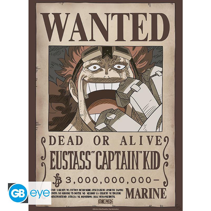 ONE PIECE - Wanted Law & Kid - Set de 2 posters '52x38' : ShopForGeek ...