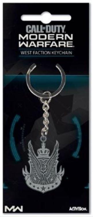 CALL OF DUTY: MODERN WARFARE - Metal Keychain - West Faction ...