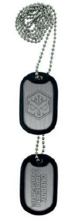 CALL OF DUTY: MODERN WARFARE - Dog Tags - Logo : ShopForGeek.com ...