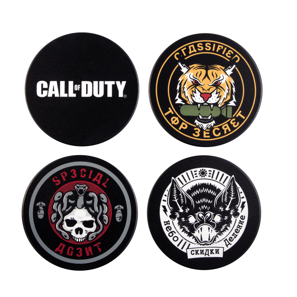 CALL OF DUTY COLD WAR - Pack of 4 coasters : ShopForGeek.com: Coaster ...