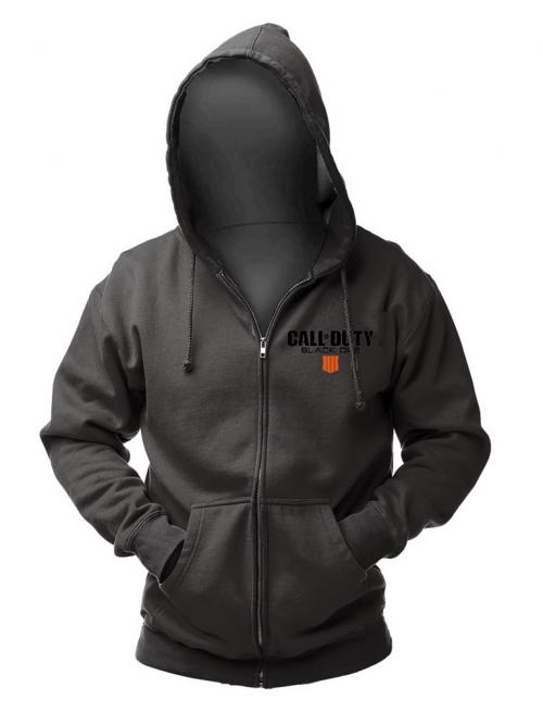 CALL OF DUTY Black Ops 2 - Sweatshirt - Black Logo Zipper Hoodie (XL ...