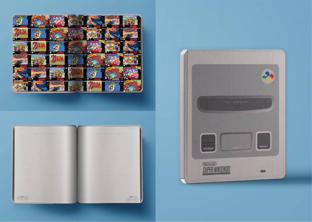 NINTENDO - Notebook - Super Nes : ShopForGeek.com: Notebook Nintendo