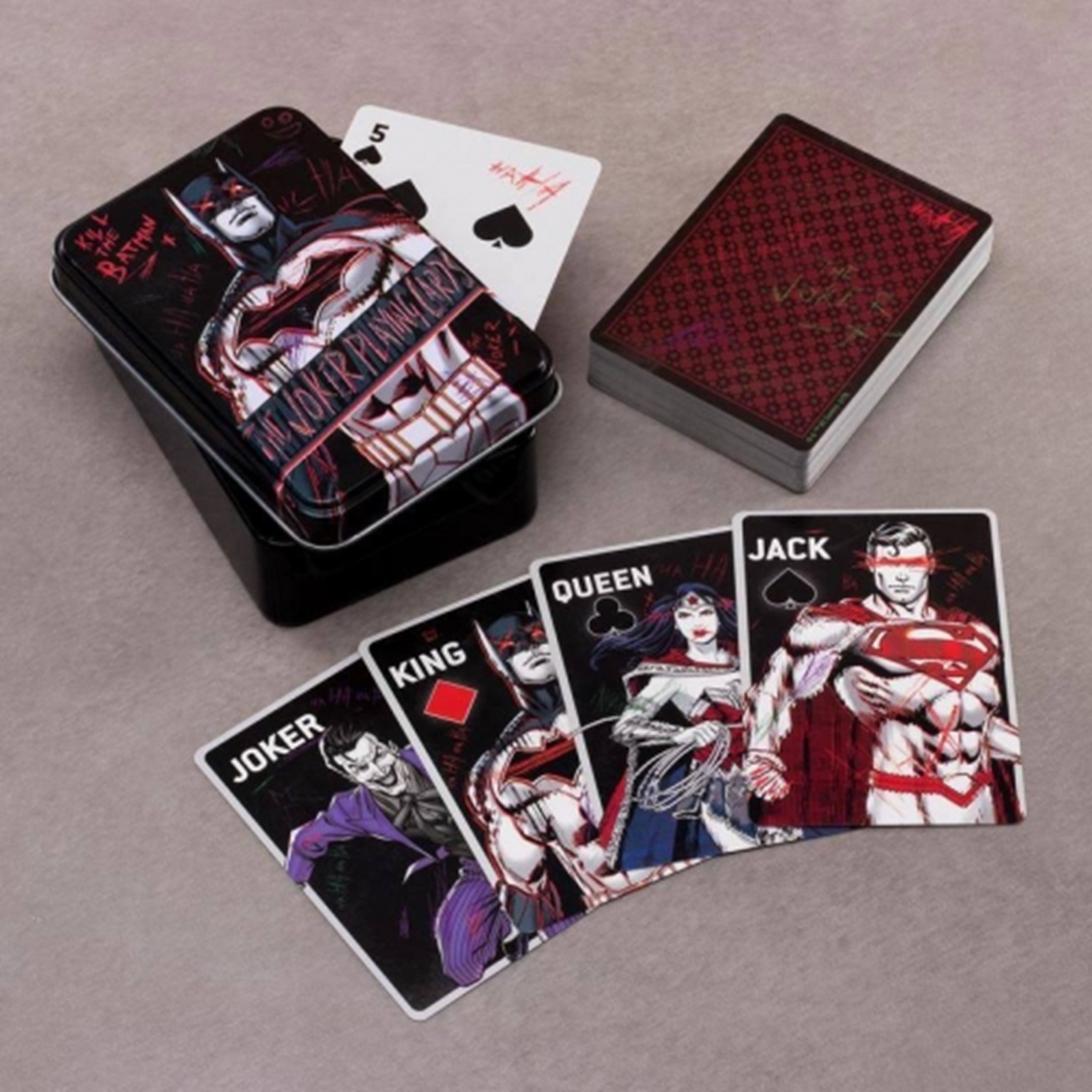 DC COMICS - The Joker - Jeu de Cartes à Jouer - 52 Cartes : ShopForGeek ...