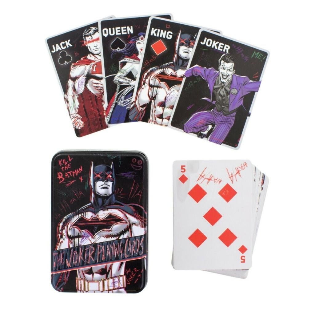 DC COMICS - The Joker - Playing Cards Game - 52 Cards : ShopForGeek.com ...