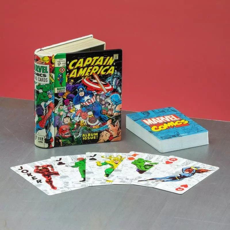 MARVEL - Comic Books Designs - Playing Cards Game : ShopForGeek.com ...