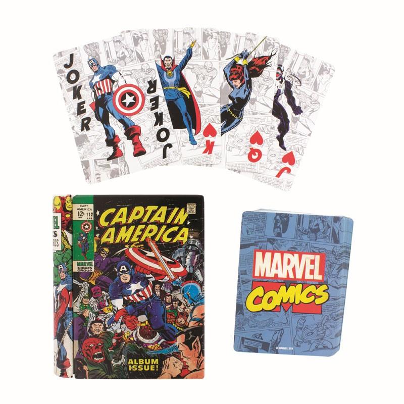 MARVEL - Comic Books Designs - Playing Cards Game : ShopForGeek.com ...