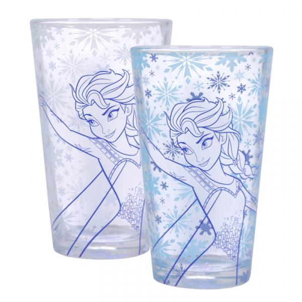 DISNEY - Large Glass COLD CHANGE - Frozen Elsa : ShopForGeek.com: Glass ...