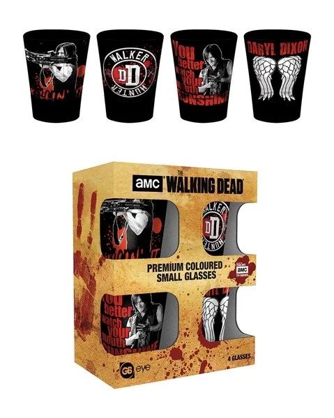 THE WALKING DEAD - Premium Colored Shot Glass - Daryl Dyxon ...