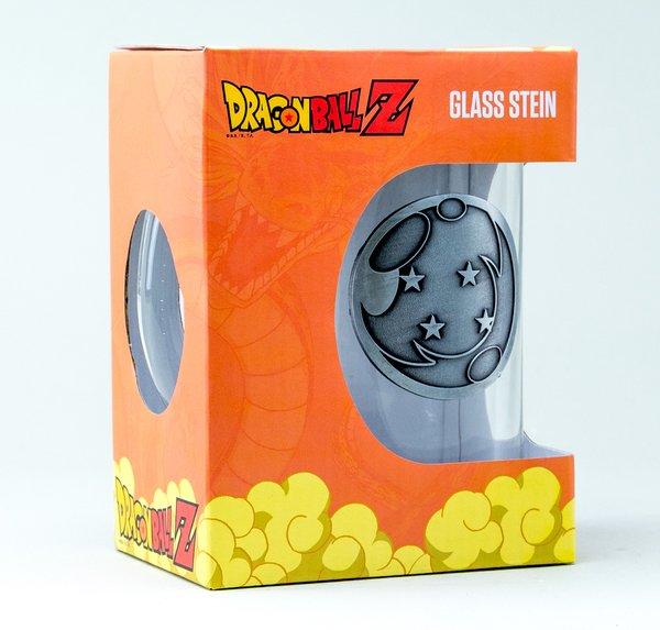DRAGON BALL Z - Beer Glass 500ml Metal Badge - Dragon Ball ...