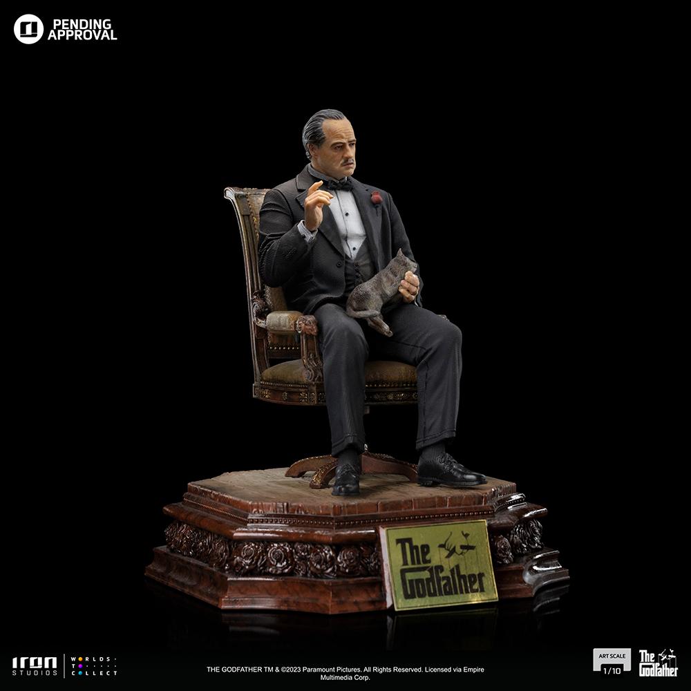 THE GODFATHER - Don Vito Corleone - Statue Art Scale 1/10 19.5cm ...