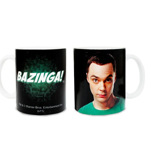 BIG BANG THEORY - Mug - Sheldon Cooper Bazinga : ShopForGeek.com: Mug ...
