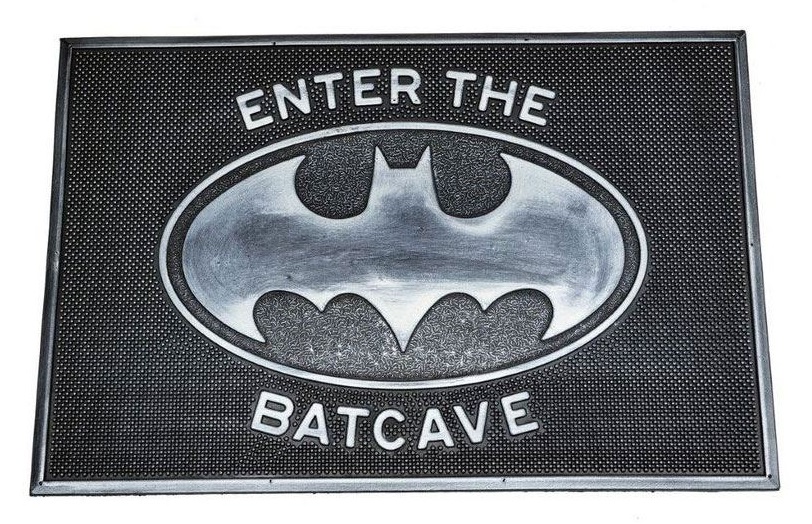 DC COMICS - Enter the Batcave - Rubber Doormat '40x60cm' : ShopForGeek ...