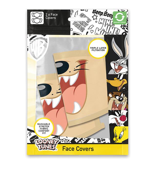 LOONEY TUNES - Taz - Set de 2 masques visage : ShopForGeek.com ...