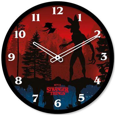 BEMS | STRANGER THINGS 4 - Scene - Plastic Clock 25cm Diameter
