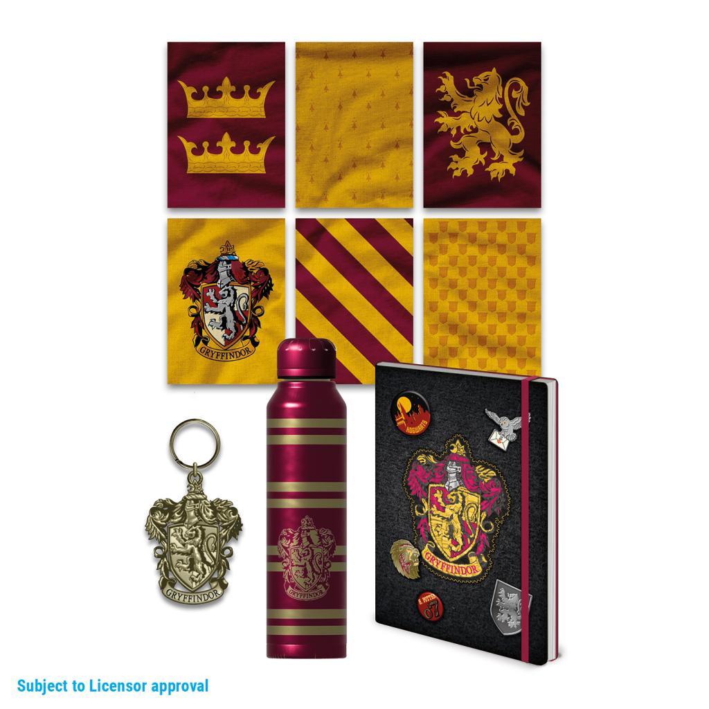 HARRY POTTER - Colourful Crest Gryffindor - Premium Gift Set ...