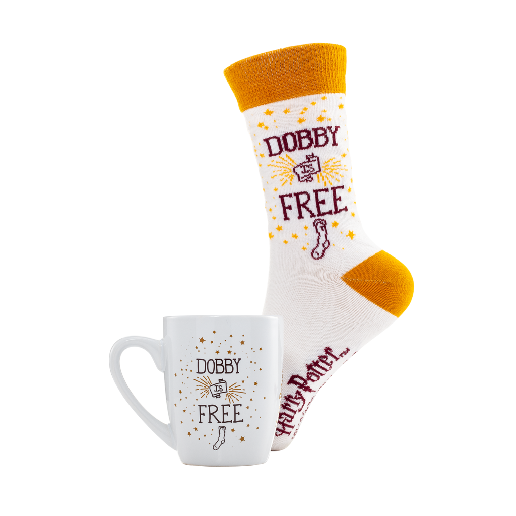 HARRY POTTER - Dobby - Mug 315ml and Female Socks 36-41 : ShopForGeek ...