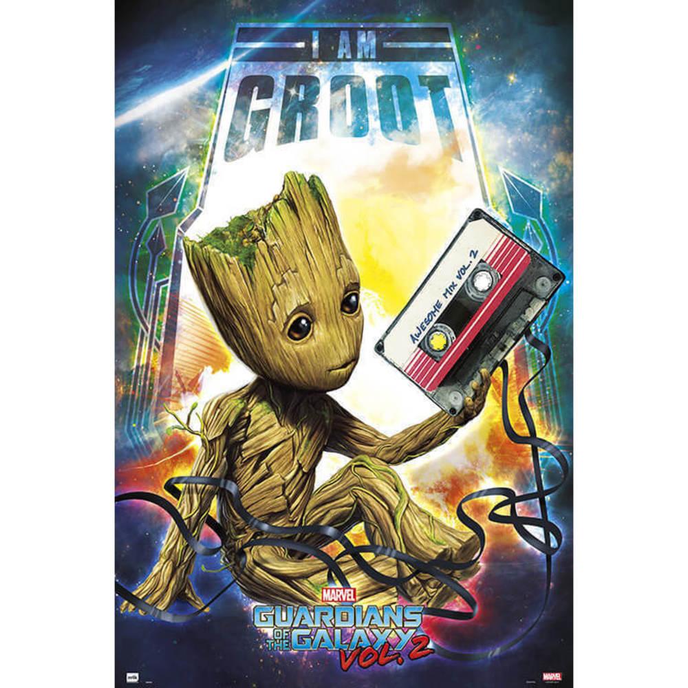 MARVEL - Guardians of the Galaxy Vol2 - Groot - Poster 61x91cm ...